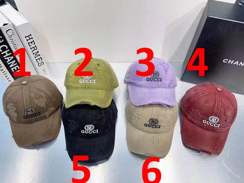 GU Cap Hat 6 Color's – SHU