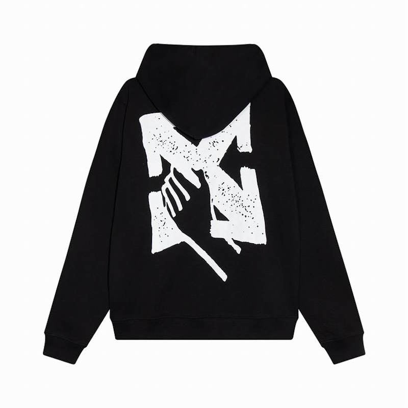 OFF WITE Sweater Sweatshirt Hooded – SHU