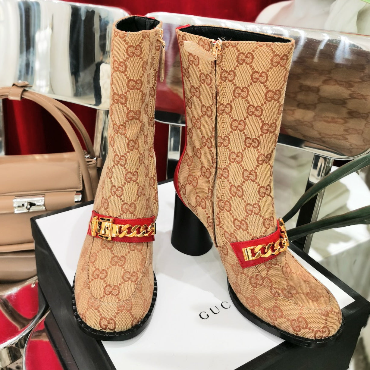 GU Boots Monogram – SHUZ